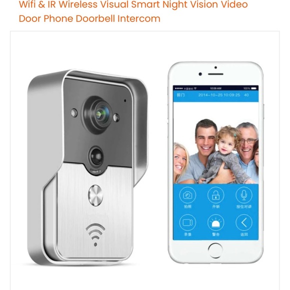Other | Wifi Ir Wireless Visual Smart Night Vision Video Door Phone ...